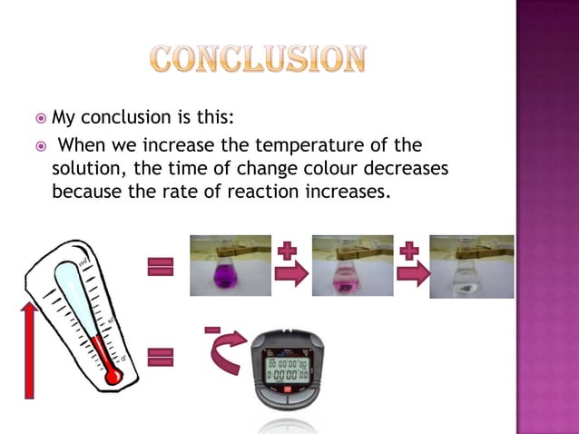 Effect Temperature Reaction Rate Pptx