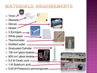 Effect Temperature reaction rate | PPTX