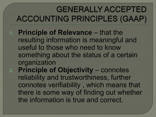 Basic Accounting Concepts | PPTX