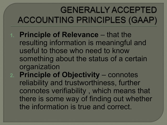 Basic Accounting Concepts | PPT