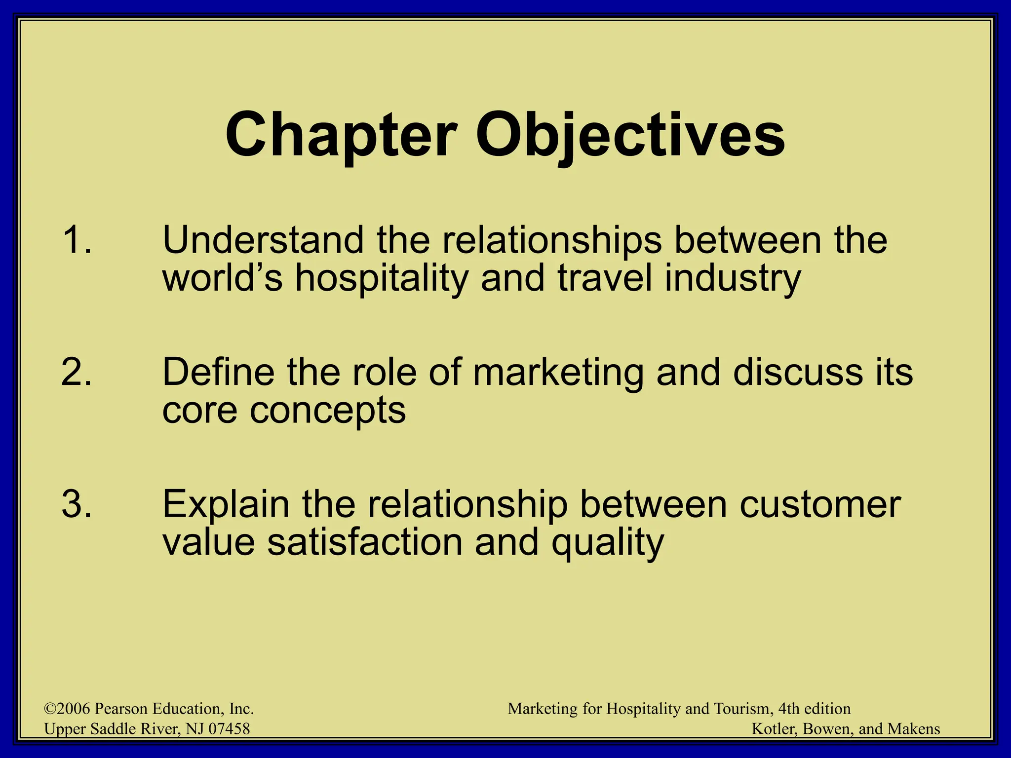 TOPIC 1: INTRODUCTION TO HOSPITALITY AND TOURISM MARKETING | PPT