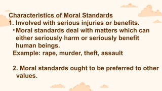 Topic1 Moral & Non-moral Standards..pptx