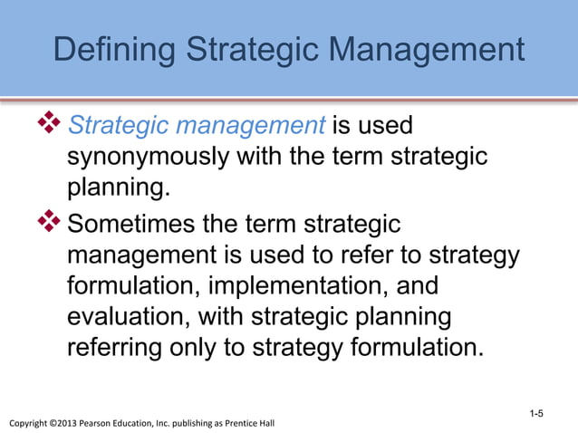 Topic 1 Nature of the strategic management.ppt