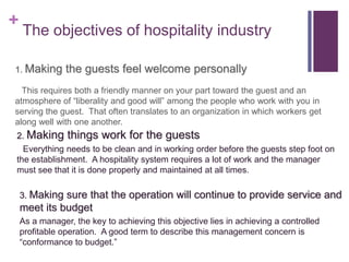 2016 DHT1113 Topic 1 Overview of the Hospitality Industry | PPTX