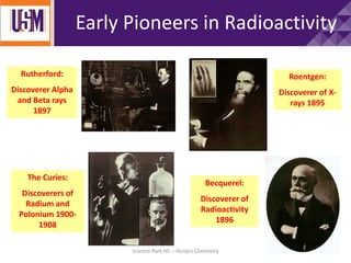 TOPIC 1: HISTORY OF RADIATION | PPTX