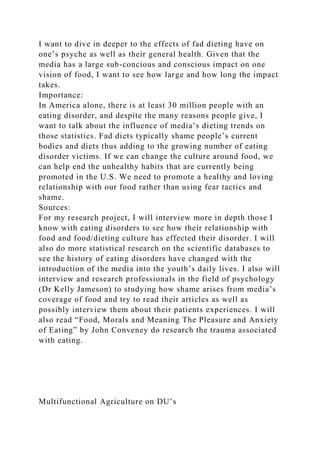Topic 1 Popular fad diets vs. NutritionIntroductionAs someon.docx