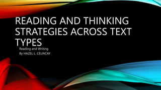 topic 1 READING AND THINKING STRATEGIES ACROSS TEXT TYPES.pptx