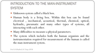 Topic 1 review of biomedical instrumentation | PDF