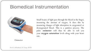 Topic 1 review of biomedical instrumentation | PDF
