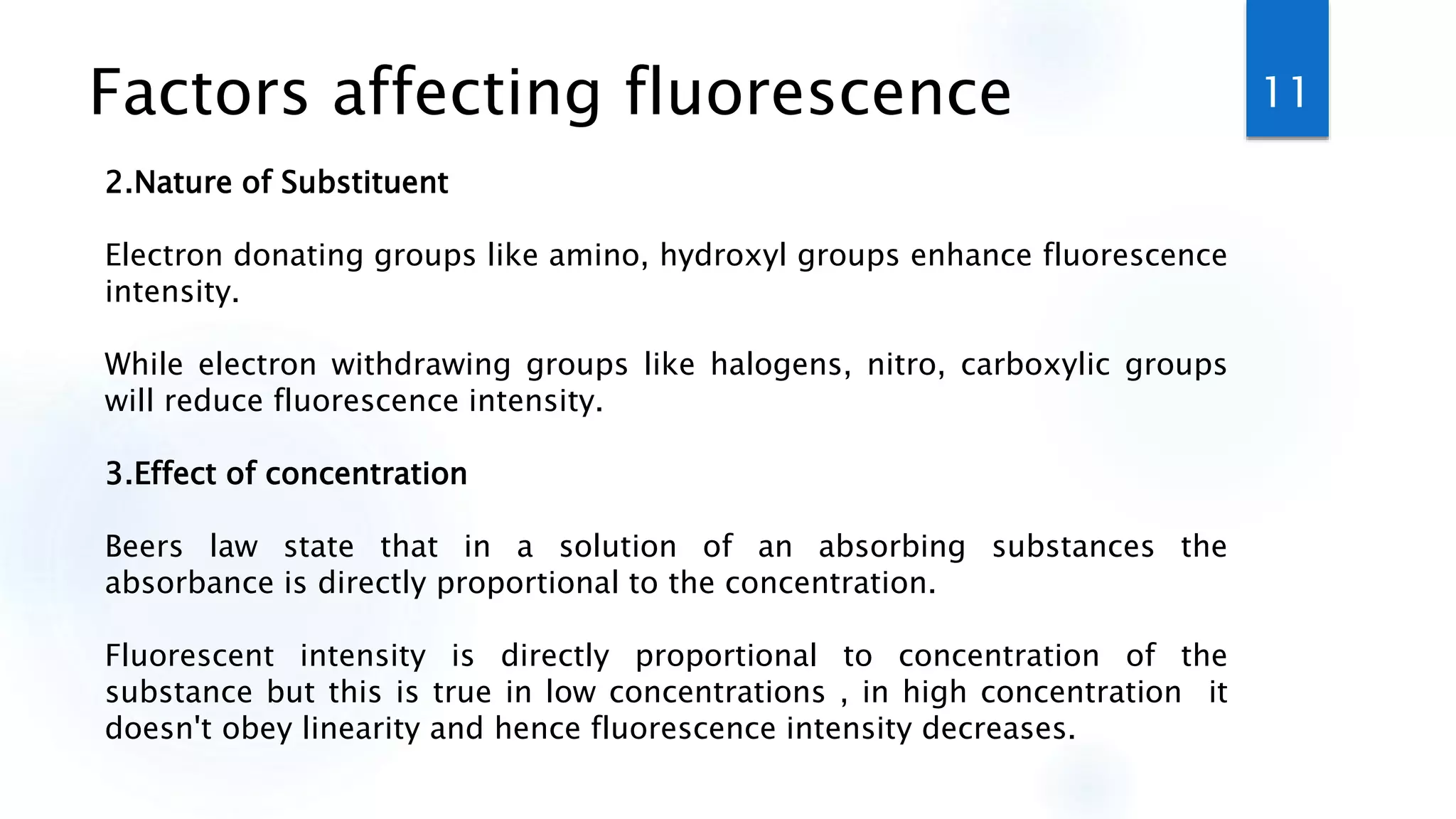 Spectrofluorimetry | PPTX