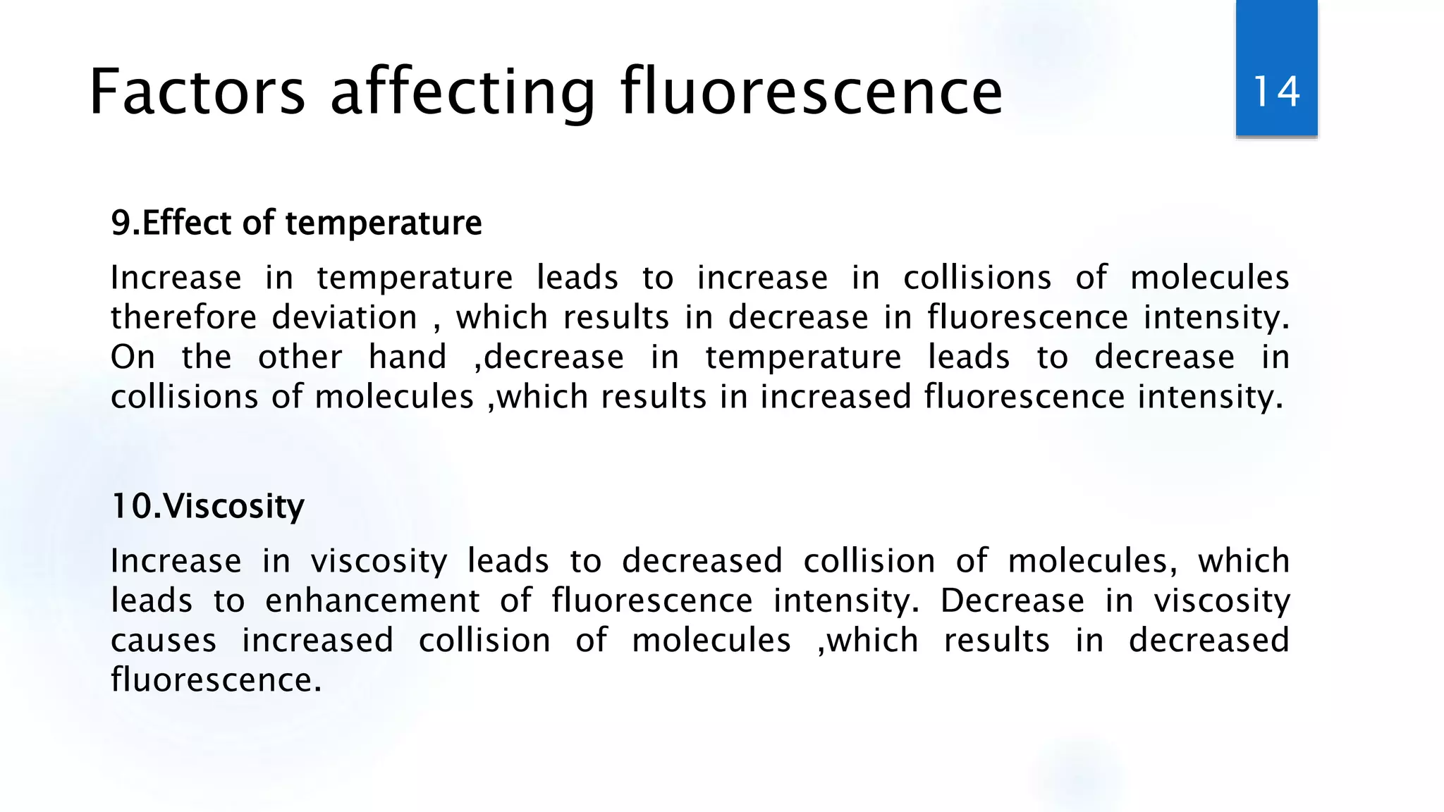 Spectrofluorimetry | PPTX