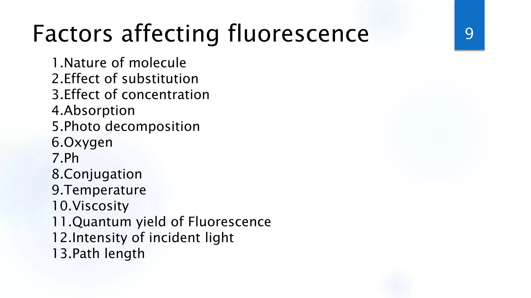Spectrofluorimetry | PPTX