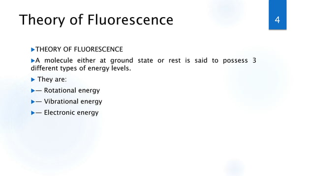Spectrofluorimetry | PPTX