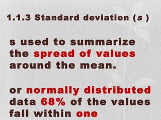 Topic 1 stat. analysis | PPT