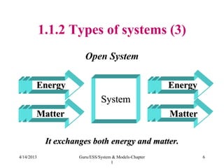 Topic 1 systems and models | PDF