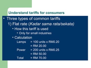 Tariff & power factor | PPT