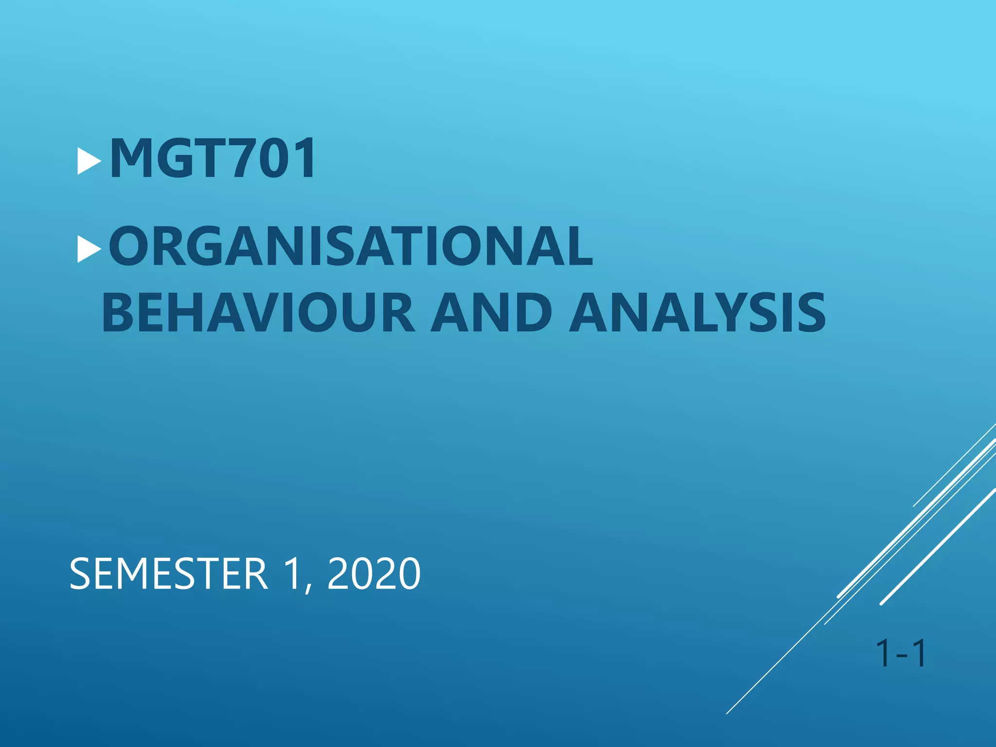 TOPIC 1 What is OB.ppt