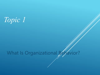 TOPIC 1 What is OB.ppt