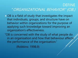 TOPIC 1 What is OB.ppt
