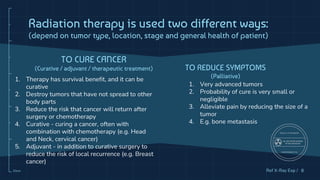 Introduction to Radiation Therapy | PPTX