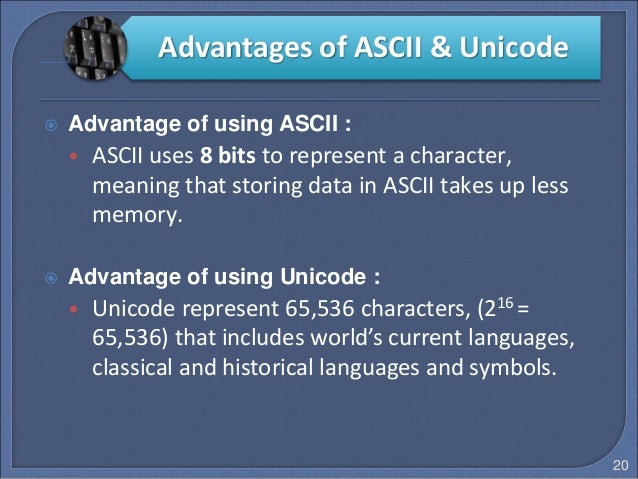 Where Is Ascii Used And What Are The Limitations Quora
