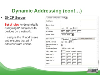 Topic 2.3 network addressing for tcpip | PPTX | Computer Networking | Computing