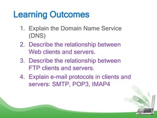 Topic 2.4 network services | PPTX