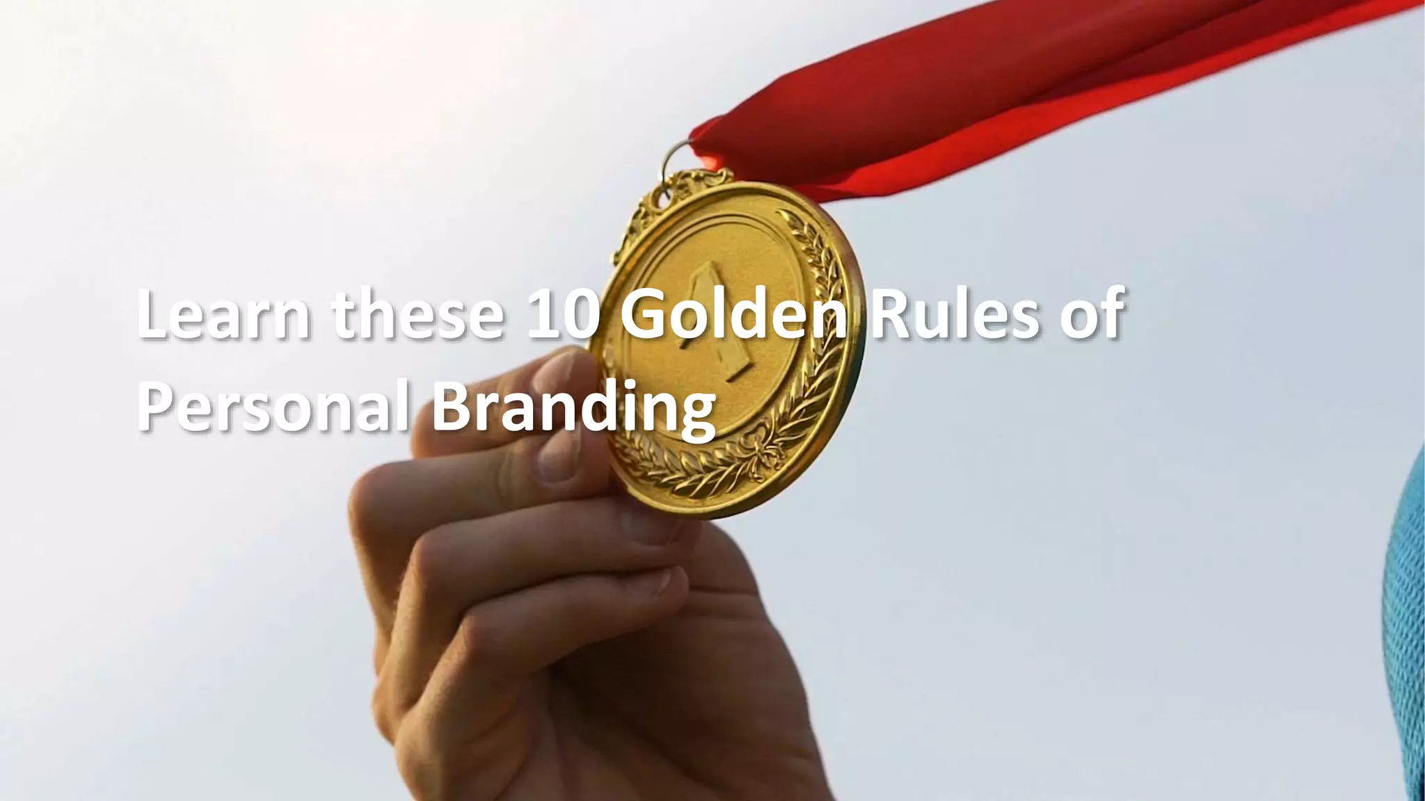 The 10 Golden Rules of Personal Branding | PPTX