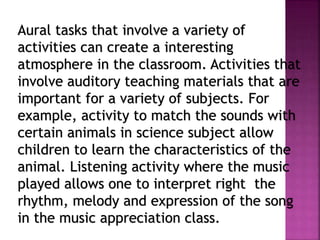 SENSES AND ARTS | PPTX