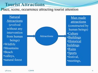 Topic 2. Tourism attractions & Product.pptx