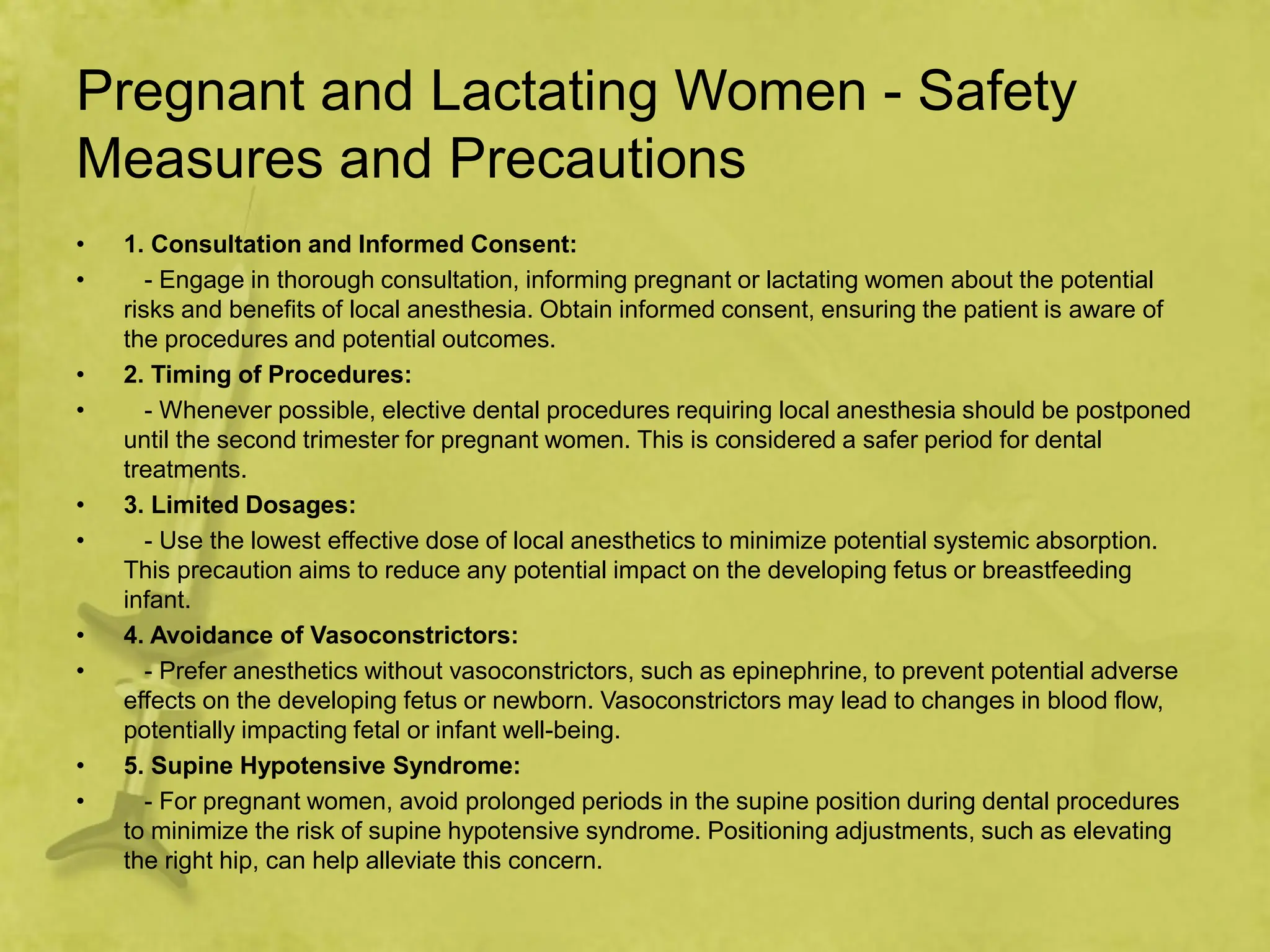 local anesthesia in dentistry definition of terms and indications and ...