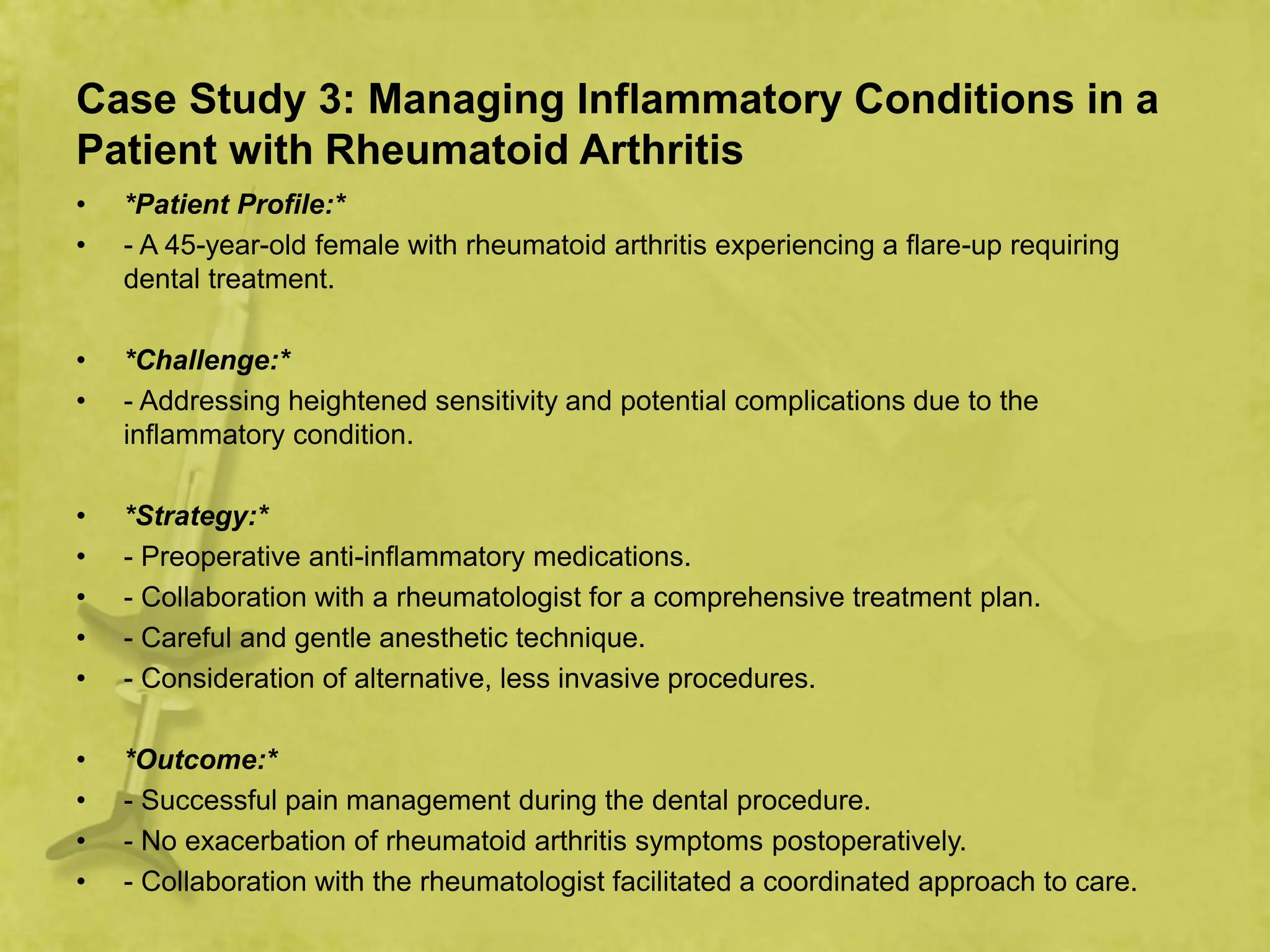 local anesthesia in dentistry definition of terms and indications and ...