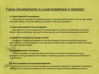 local anesthesia in dentistry definition of terms and indications and ...