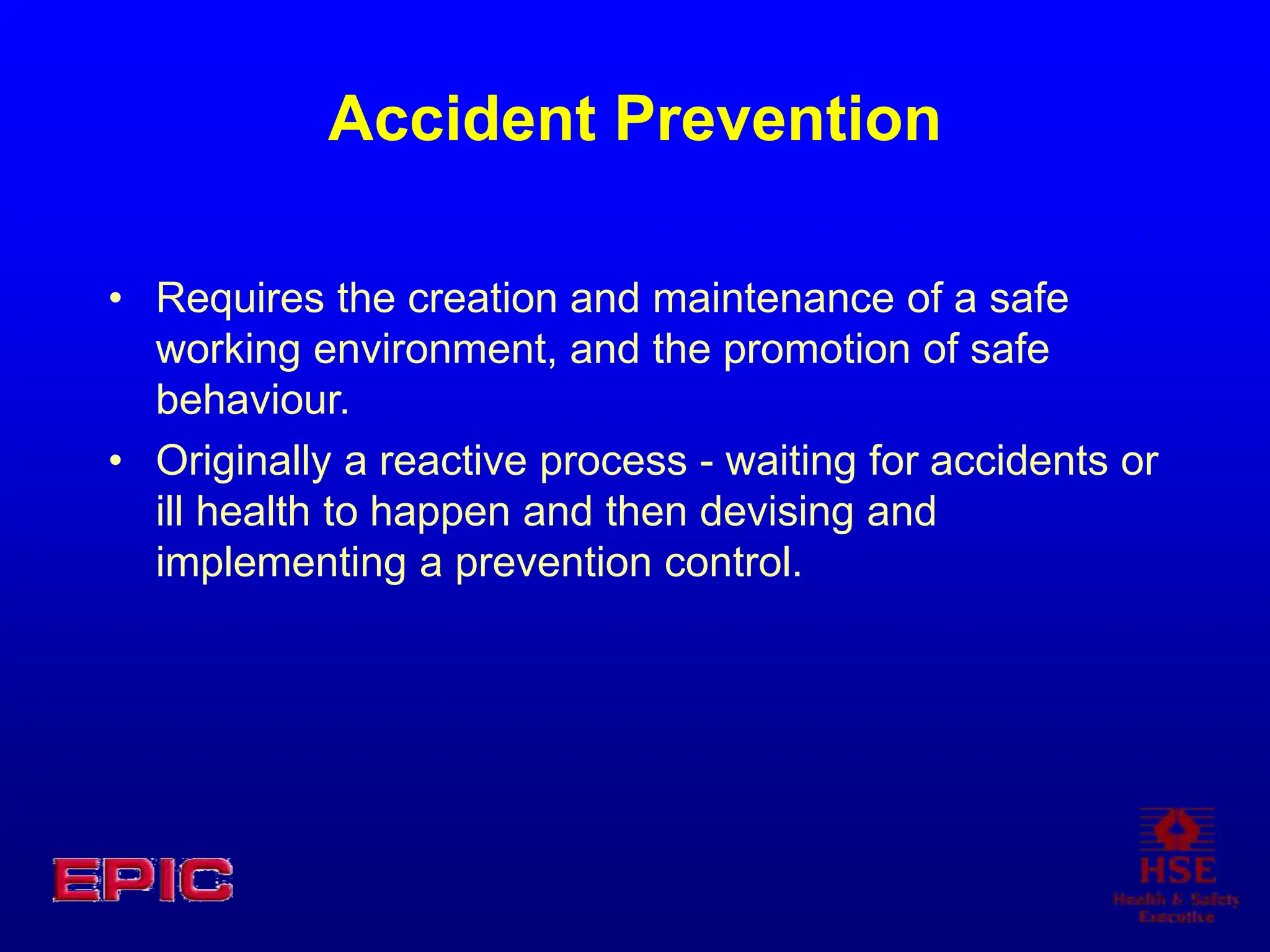Workplace safety - Accident Prevention at Workplace | PPT
