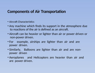 Topic 2- Components of Air Transportation.pptx