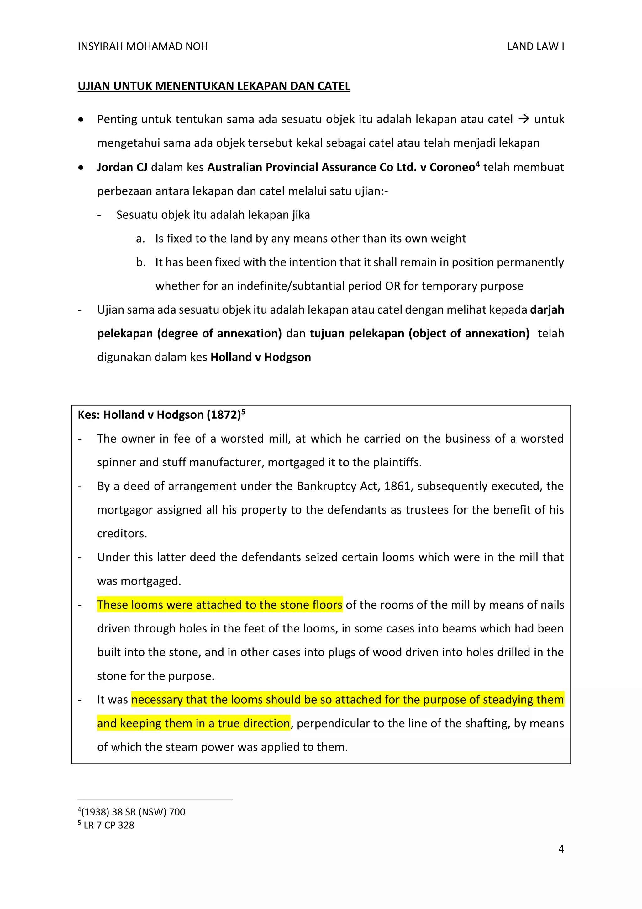 DEFINITION OF LAND | PDF