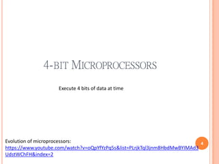TOPIC 2 - Evolution of Microprocessors.pptx | Computing | Technology ...