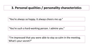 Chapter 2-giving compliments | PPTX