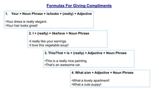 Chapter 2-giving compliments | PPTX