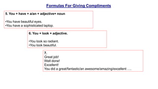 Chapter 2-giving compliments | PPT