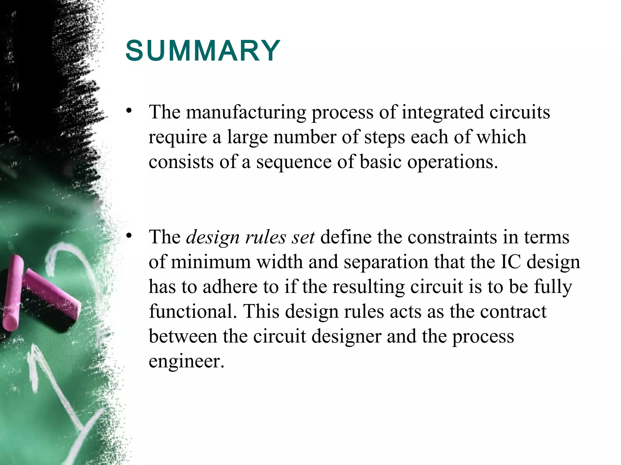 CMOS Topic 2 -manufacturing_process | PPT