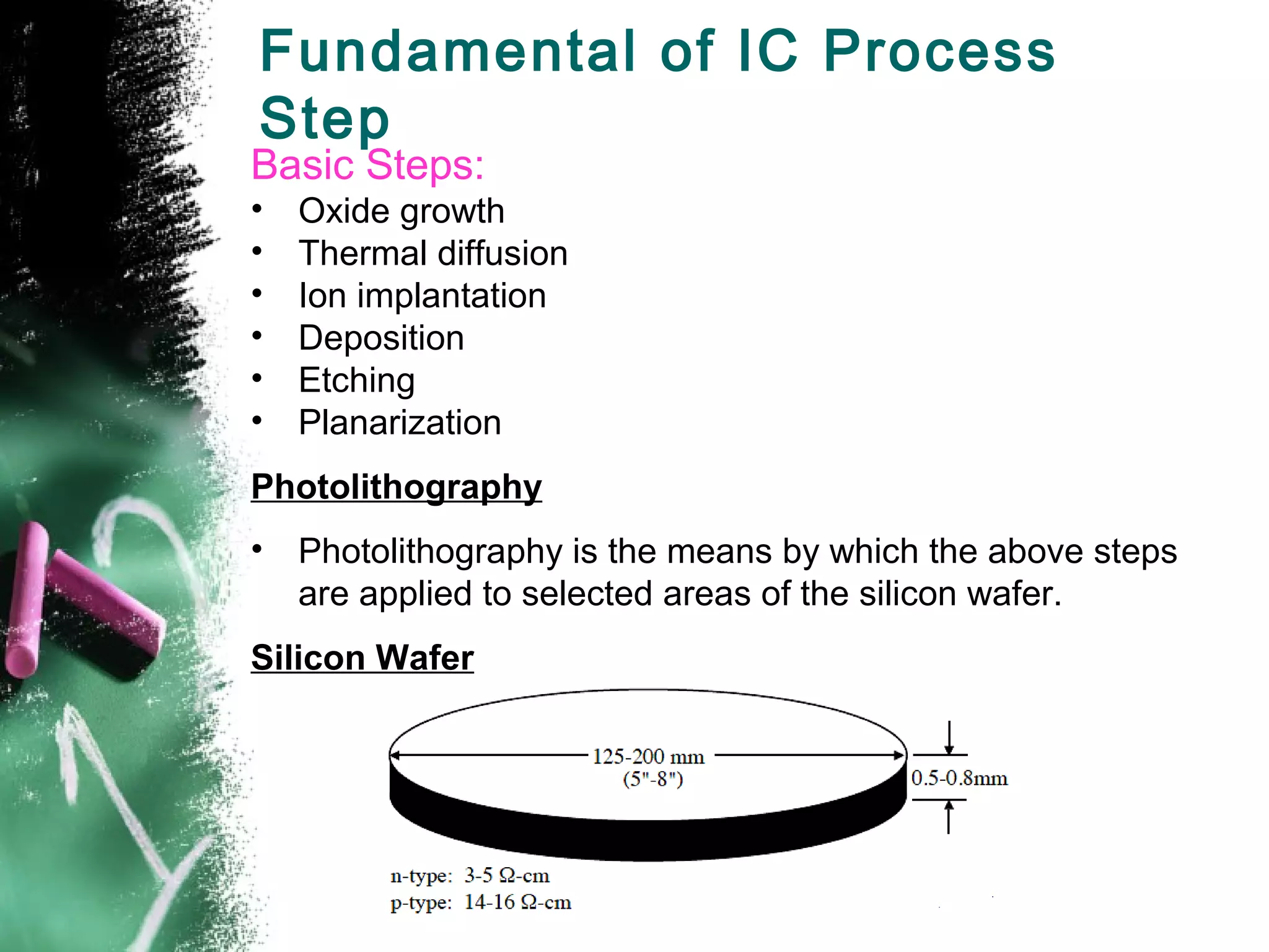CMOS Topic 2 -manufacturing_process | PPT