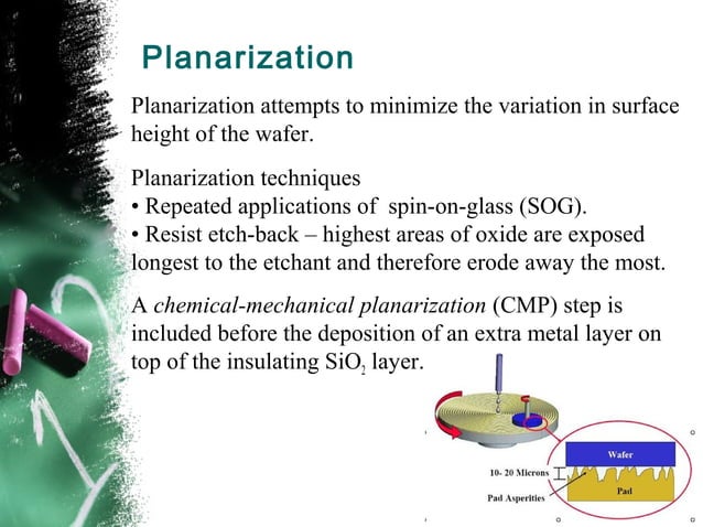 CMOS Topic 2 -manufacturing_process | PPT | Physics | Science
