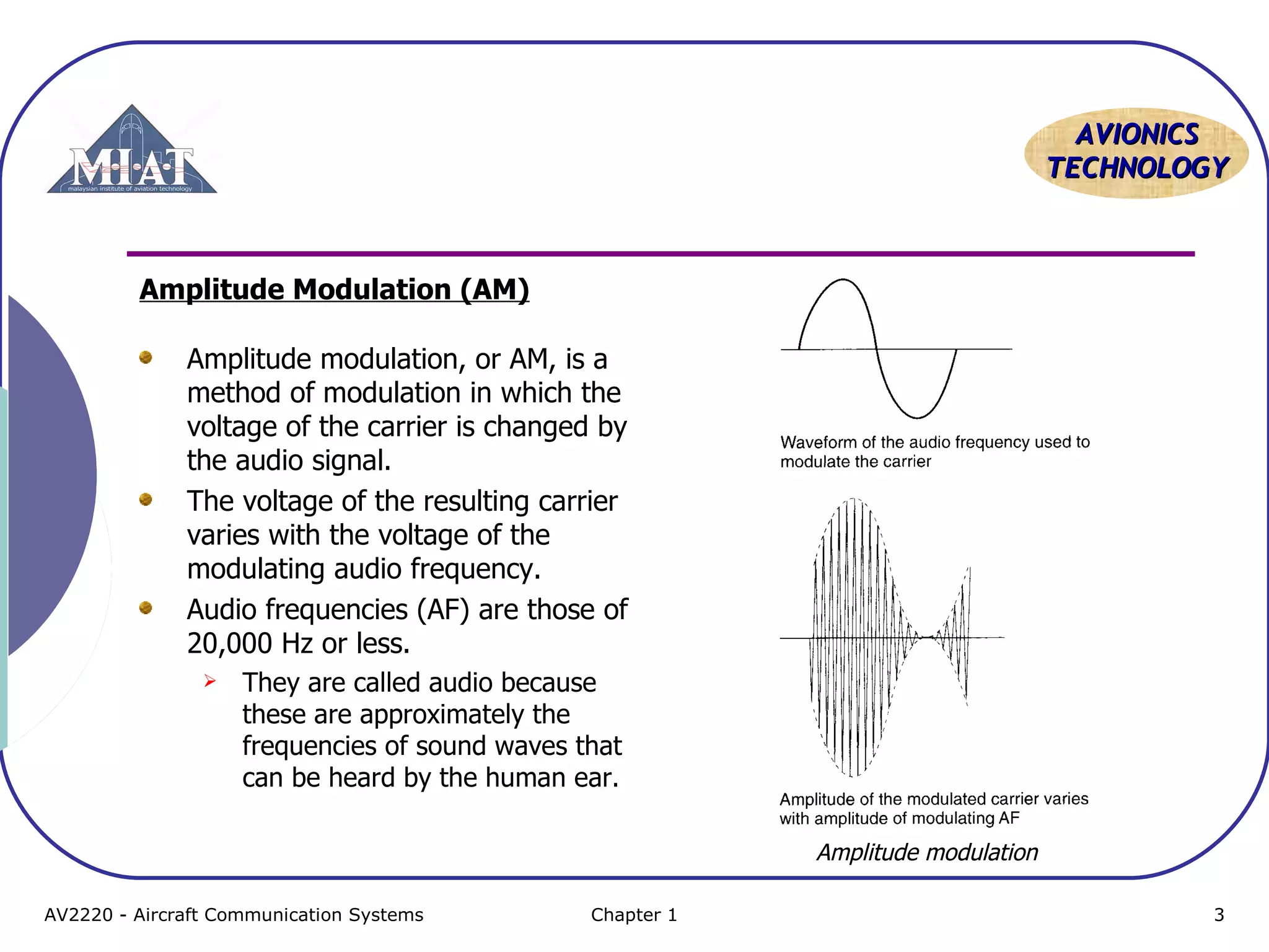 Nav Topic 2 modulation and propagation of radio waves | PPT