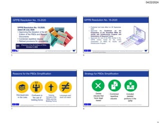 Topic 2 - Simplified Bidding Documents for Goods and Services and ...