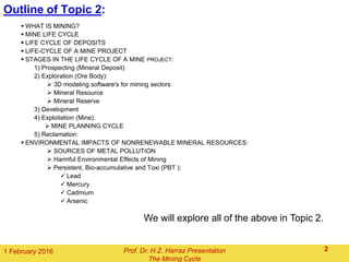 Topic 2 the mining cycle | PDF