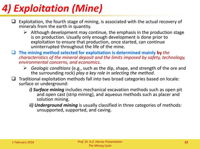 Topic 2 the mining cycle | PDF