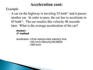 topic 2-unit 01-MotionSpeedVelocity-and-Acceleration.ppt