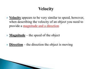 topic 2-unit 01-MotionSpeedVelocity-and-Acceleration.ppt