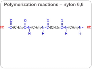 Topic 20 4 condensation reactions | PPTX